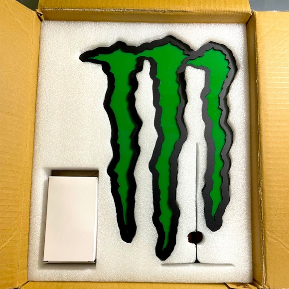 Monster | Other | Monster Energy Claw Energy Light Up Display New ...